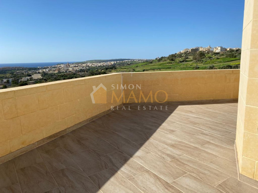 Modern 1 Bedroom Penthouse in Qala with Stunning Views for Long Let ...