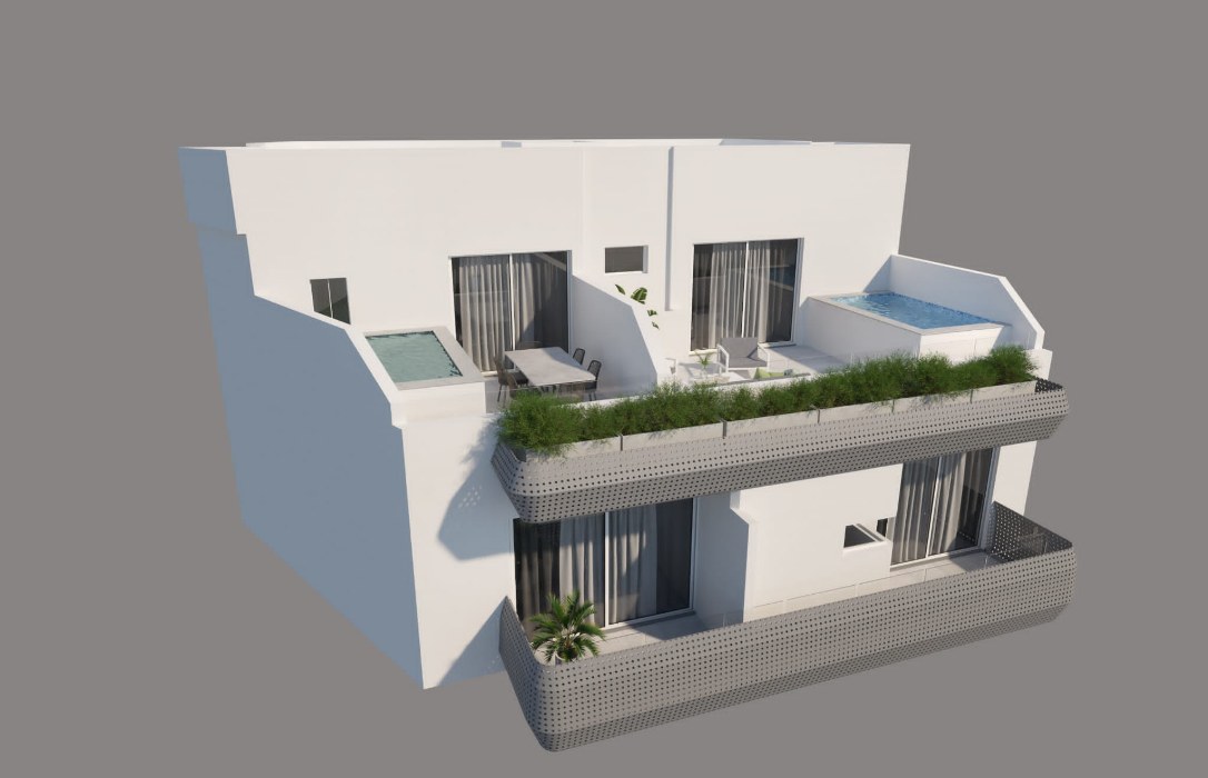 Modern 3-Bedroom Duplex Penthouse in Balzan with Urban Views and Garage ...